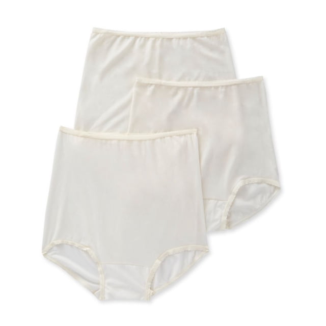 Bali Brief 3-Pack Skimp Skamp Full Cut Smooth Back Panty Womens ...