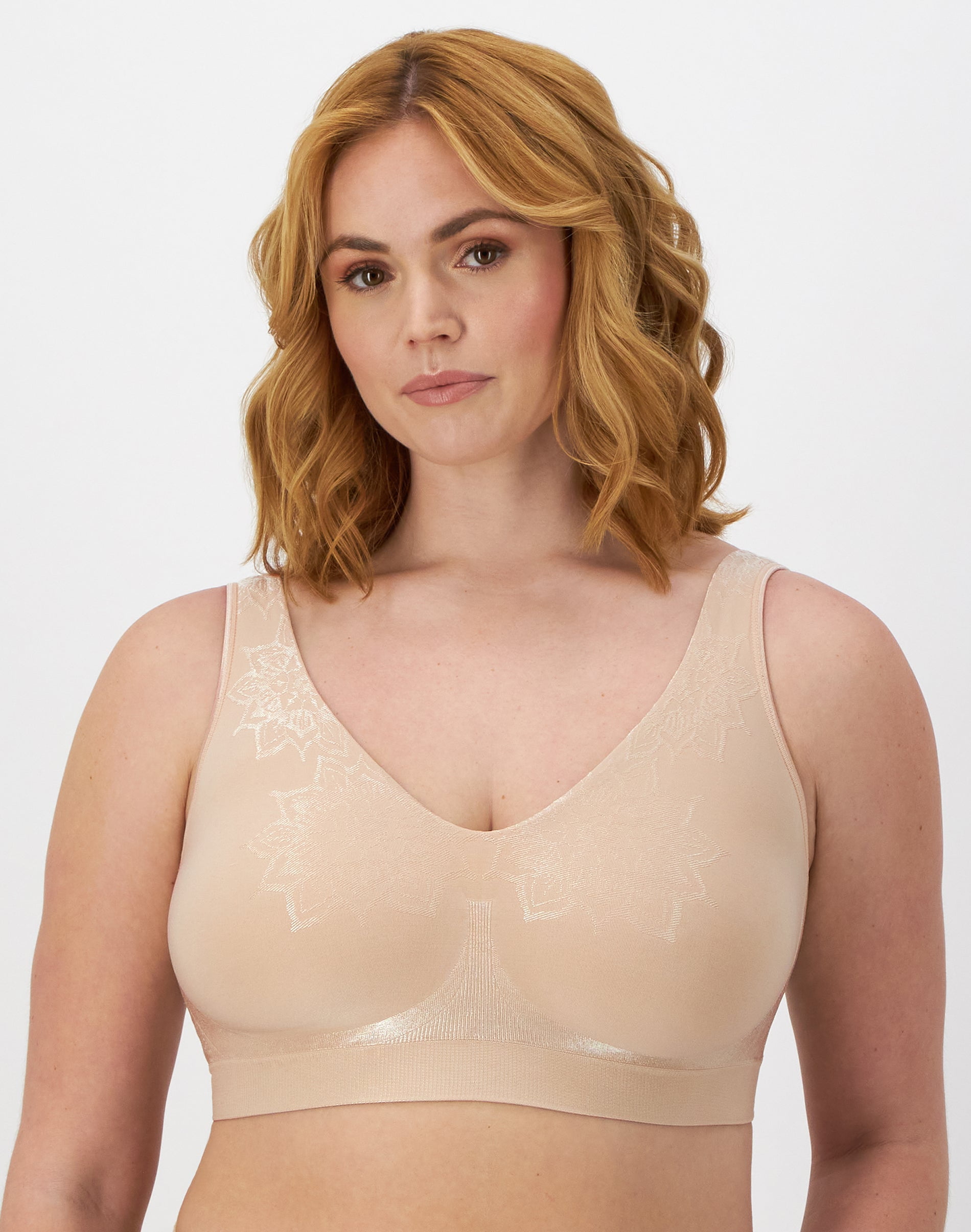 Bali Comfort Revolution Comfortflex Fit Wireless Bra, Almond Aztec, XX-Large - Walmart.com