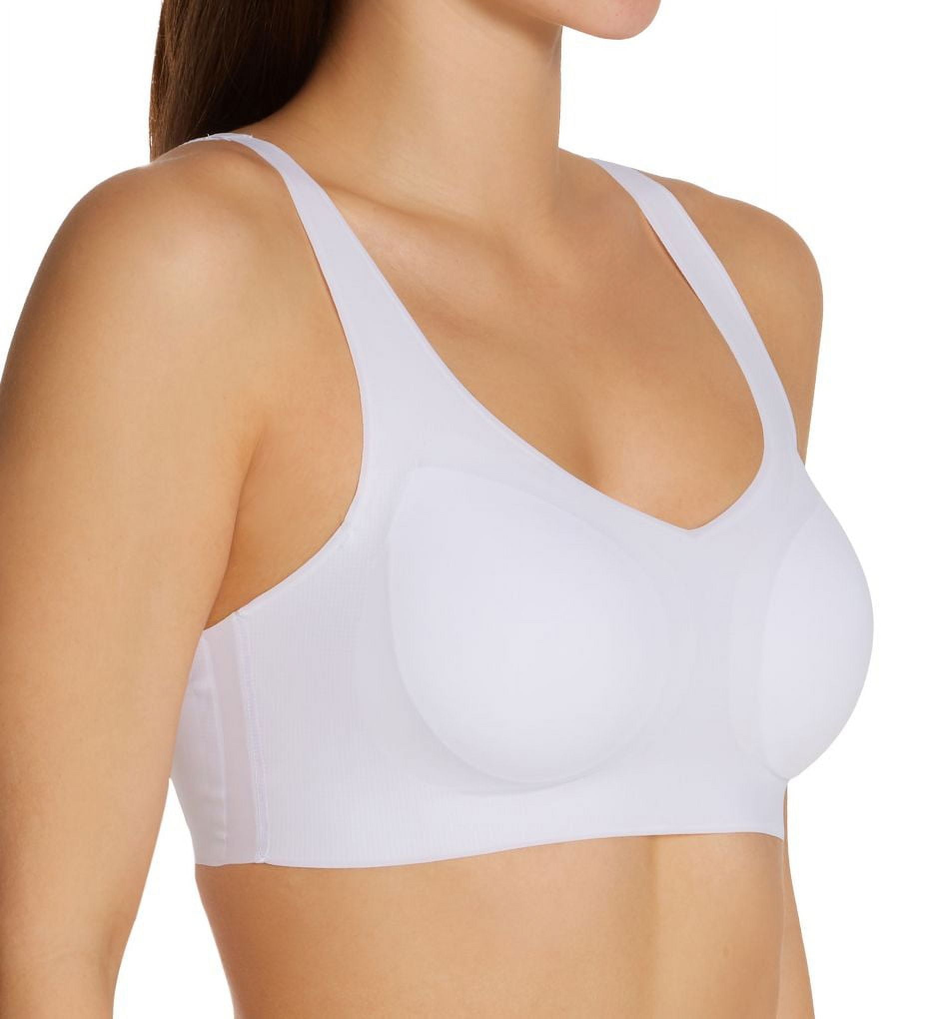 Women's Bali DF3496 Easylite Wirefree Bra with Back Closure (White XL) - Walmart.com