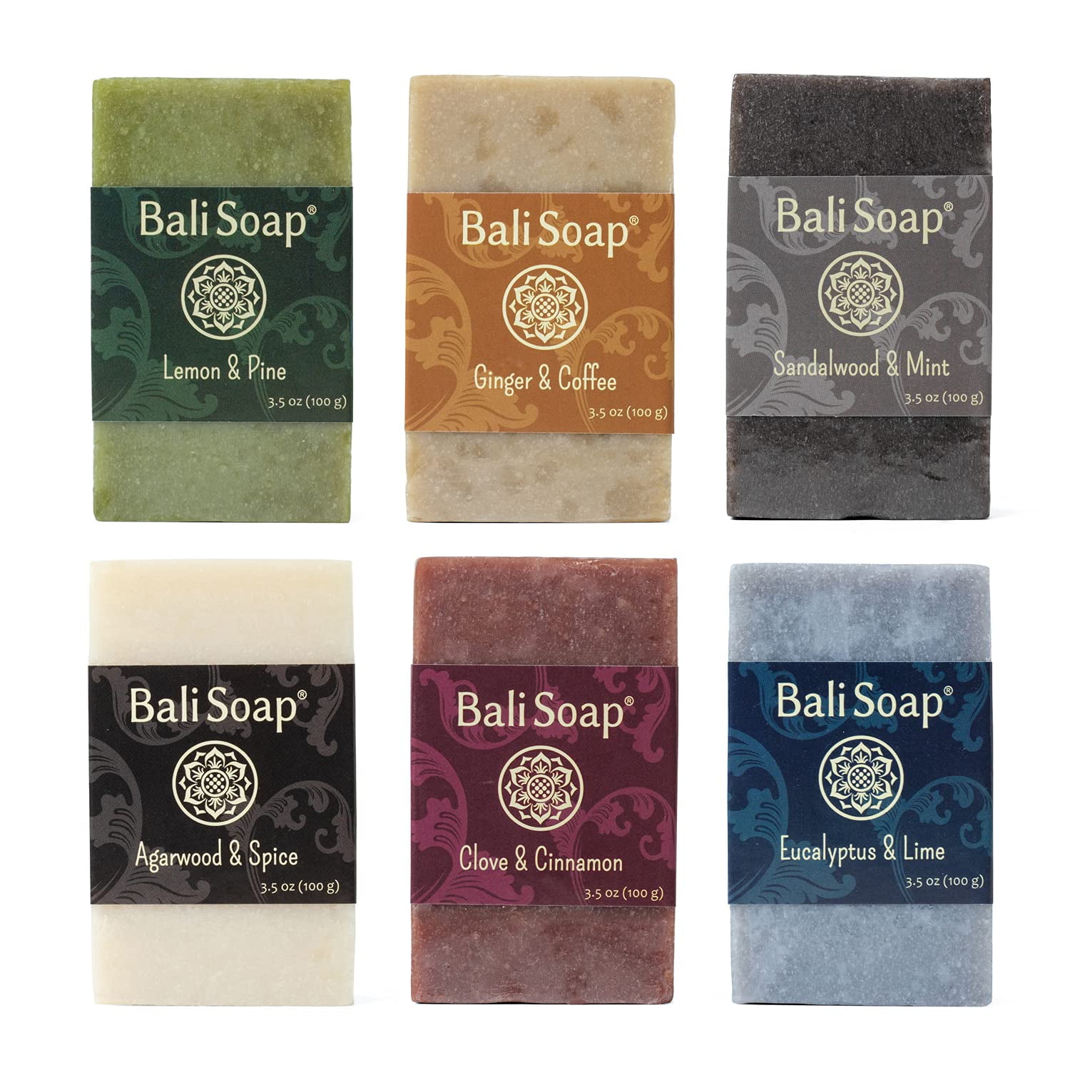 Bali Soap - Masculine Collection Natural Bar Soap for Men - All Skin ...