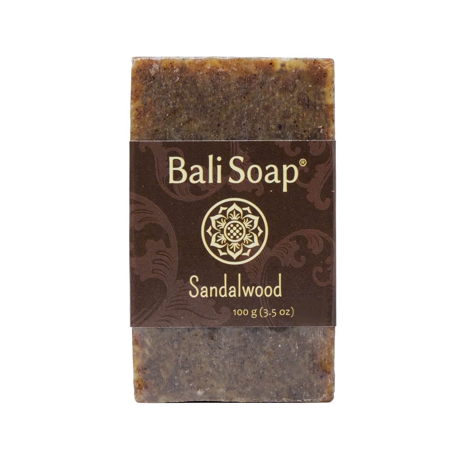 Bali Soap USA Sandalwood Exfoliating Vegan Handmade Soap Bar, 3.5 oz (3 ...
