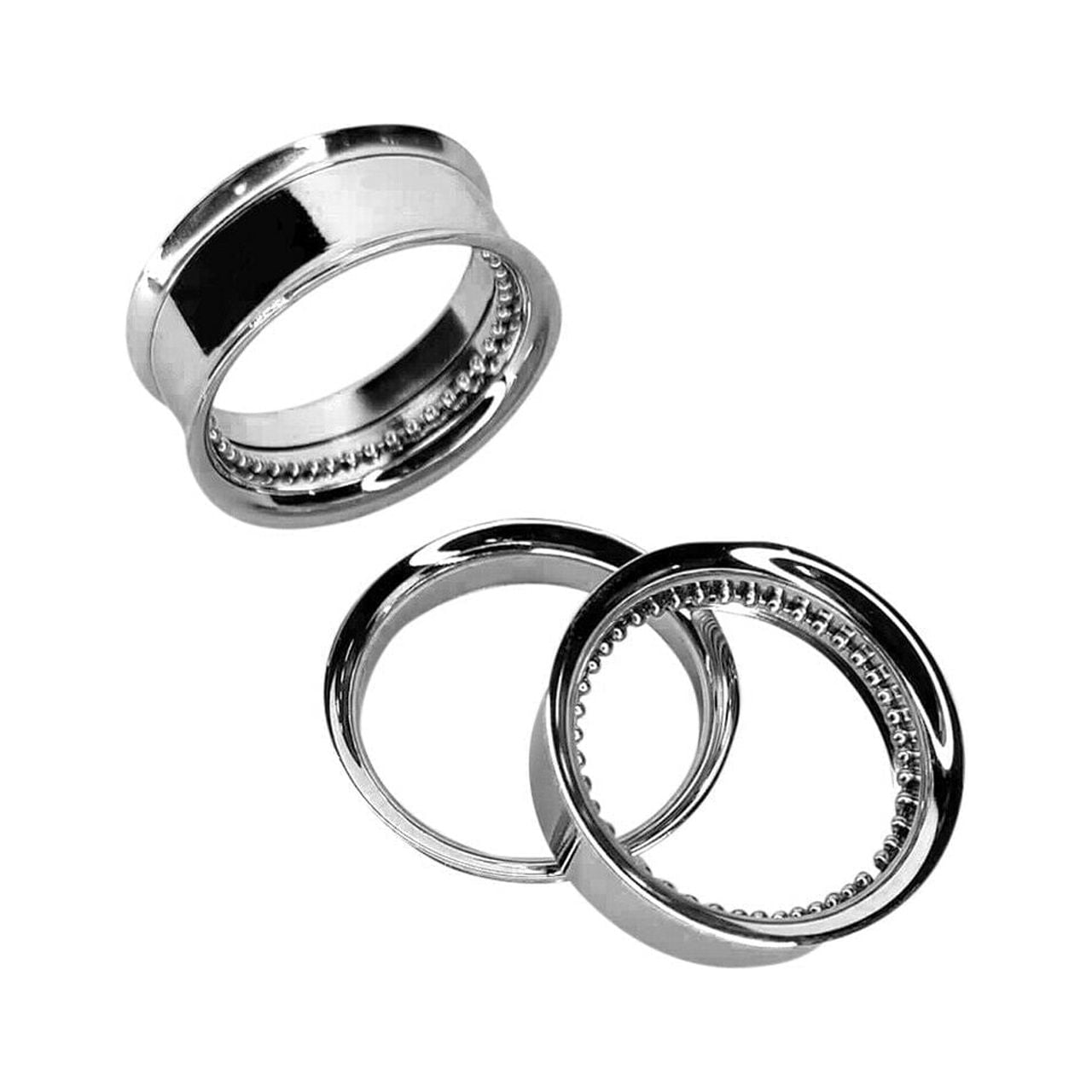 Bali Style Double Flare Screw Surgical Steel Plugs - 11 Sizes - Walmart.com