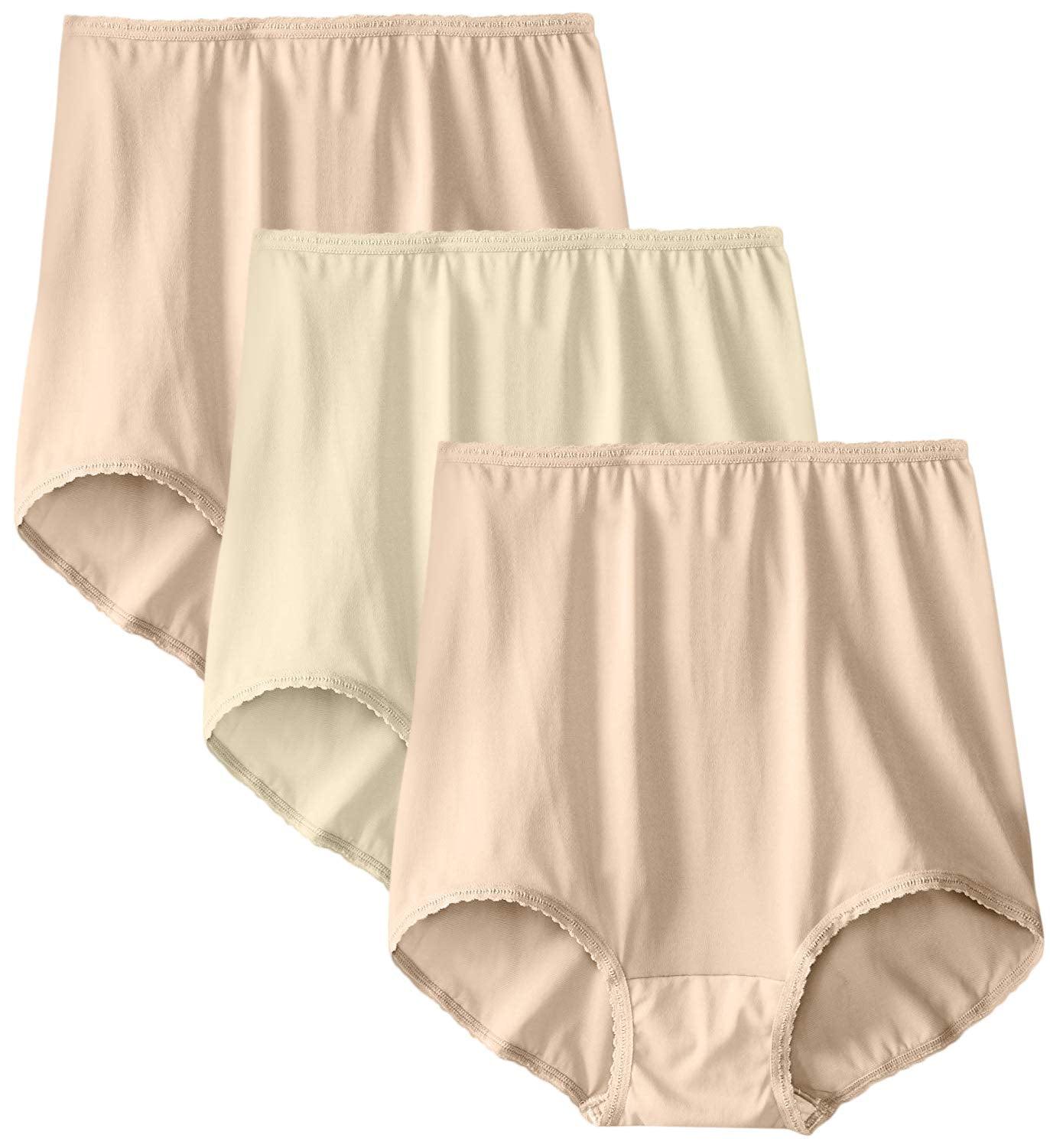 Bali Women's Skimp Skamp Brief Panty Number 2633 3 and 6 Packs ...