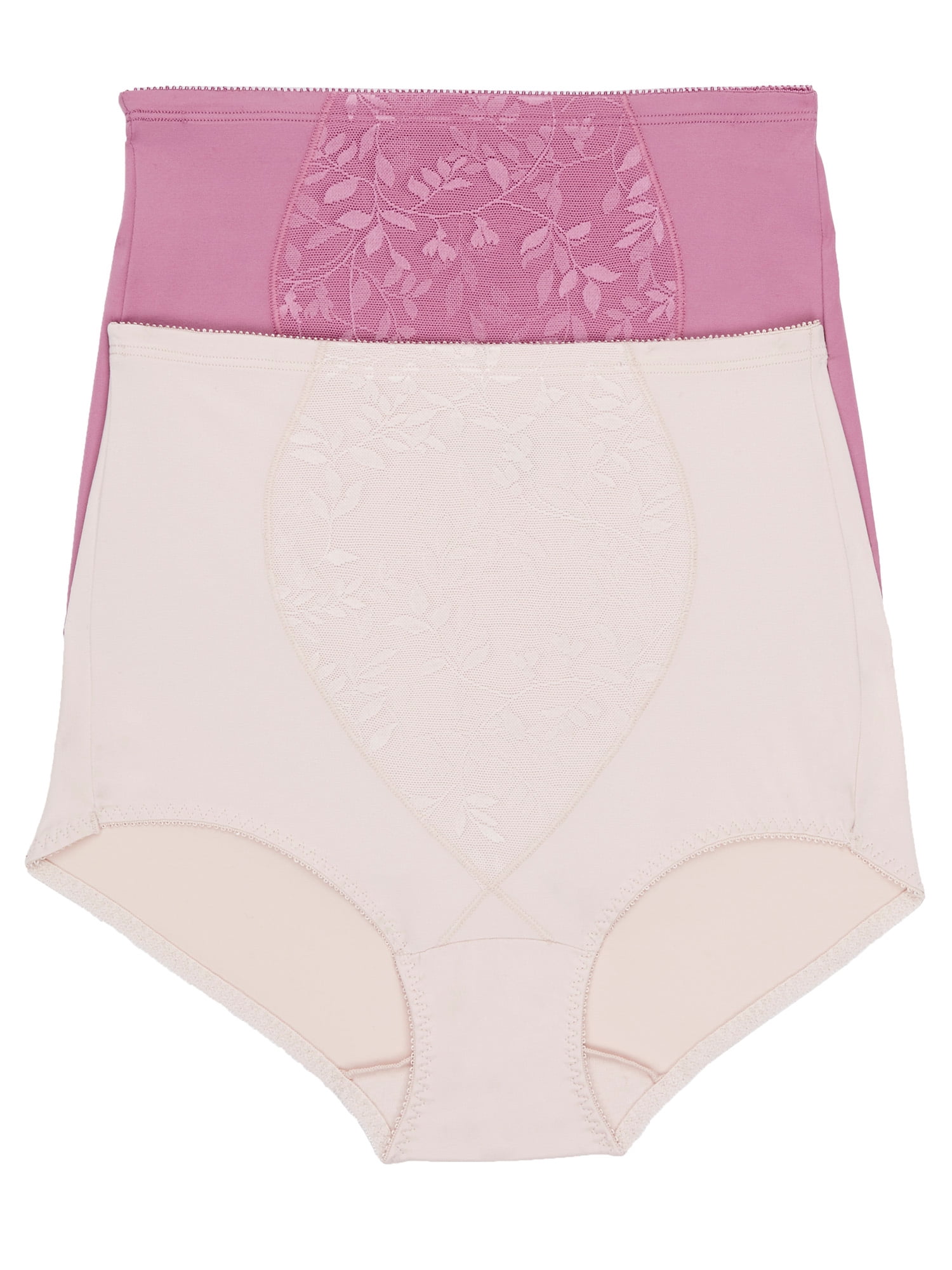 Bali Womens Tummy Panel Firm Control Brief 2-Pack Style-X710 - Walmart.com