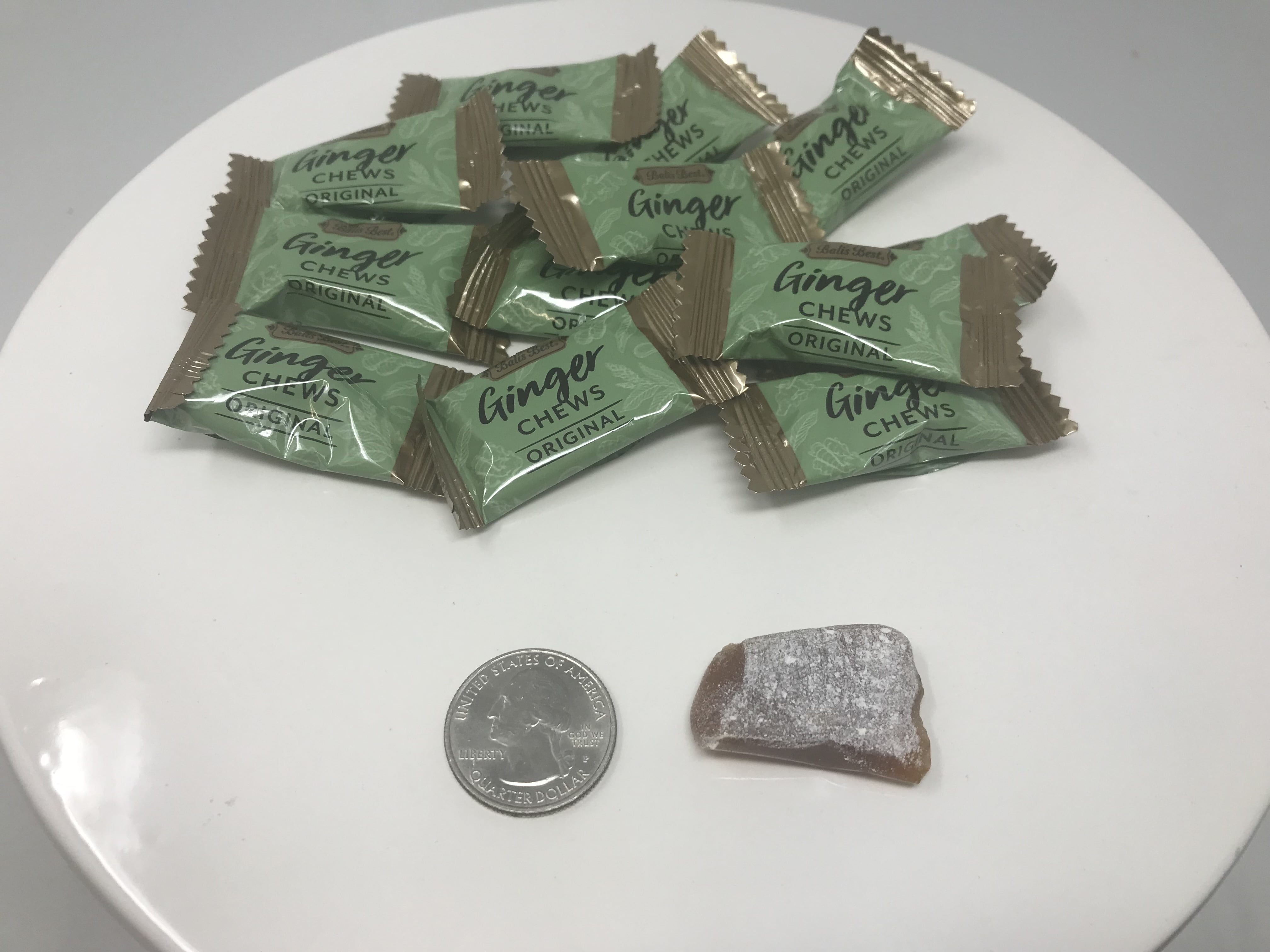 Bali's Best Chewy Spicy Original Ginger Chews Candy, 2.2 pounds ...