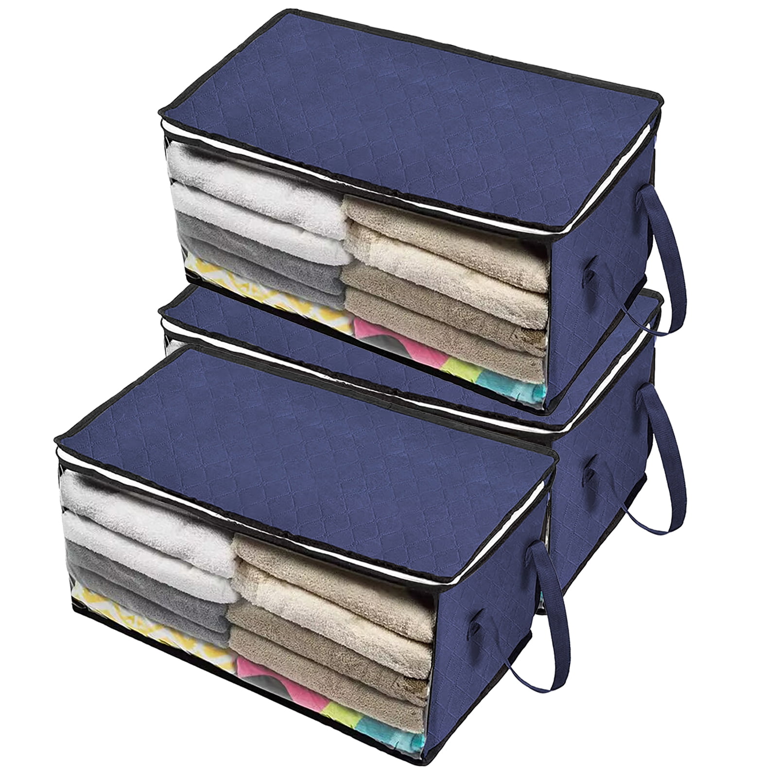 Balieda Clothes Storage and Organization Foldable Storage Bag Closet ...