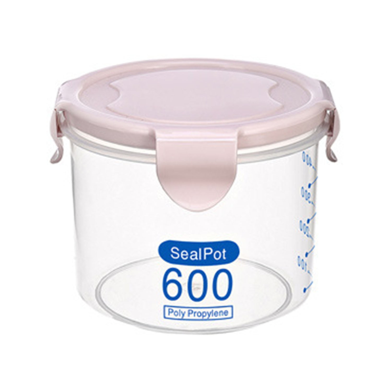 Balieda Kitchen Plastic Storage Containers with Lids, 20 Oz Plastic ...