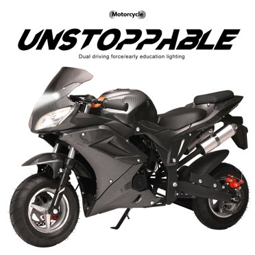 Coleman Powersports B200RSV 196cc Gas Powered Mini Bike, Black ...