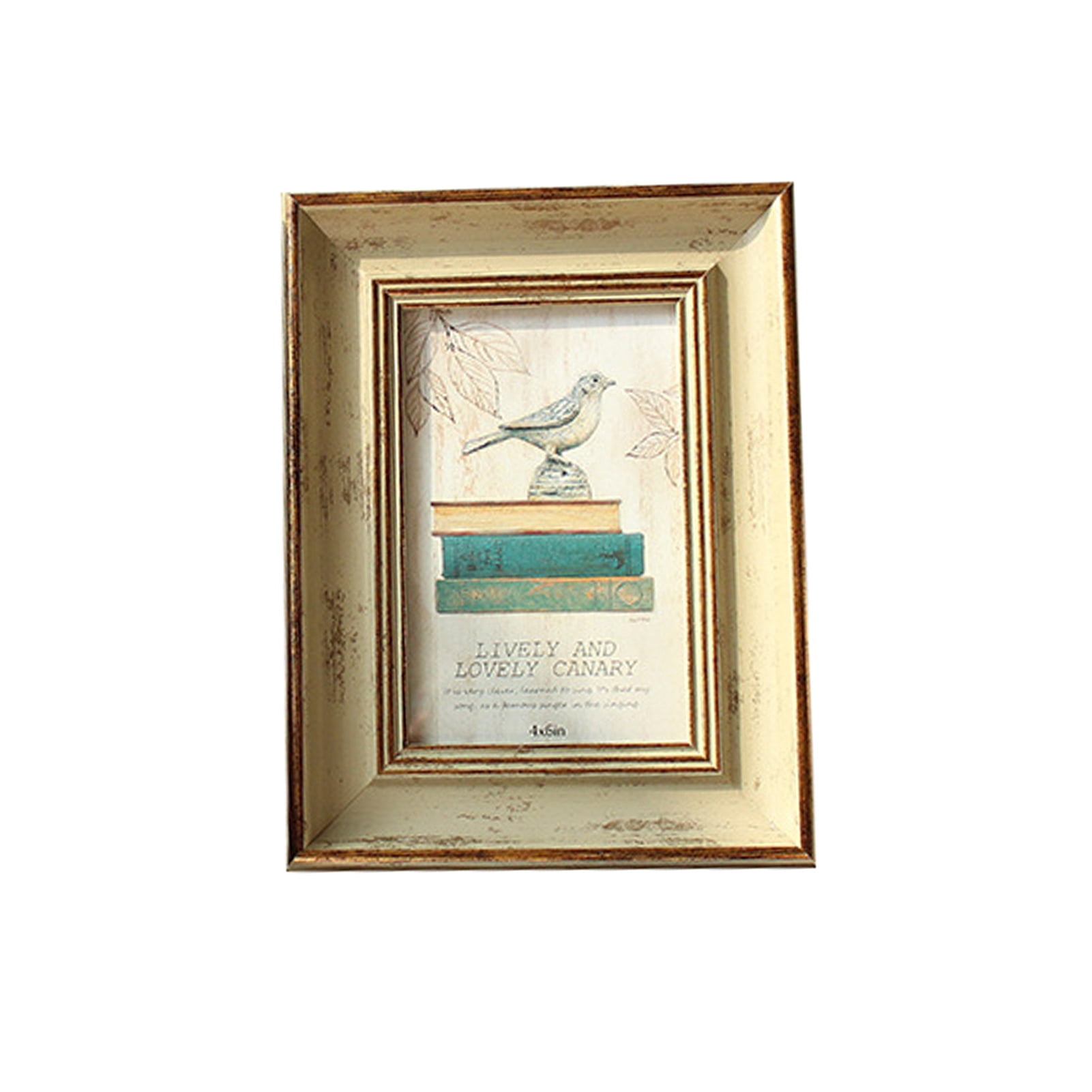 Balieda Rectangle Picture Frames, Plastic 4x6 Picture Frame 2in1 ...