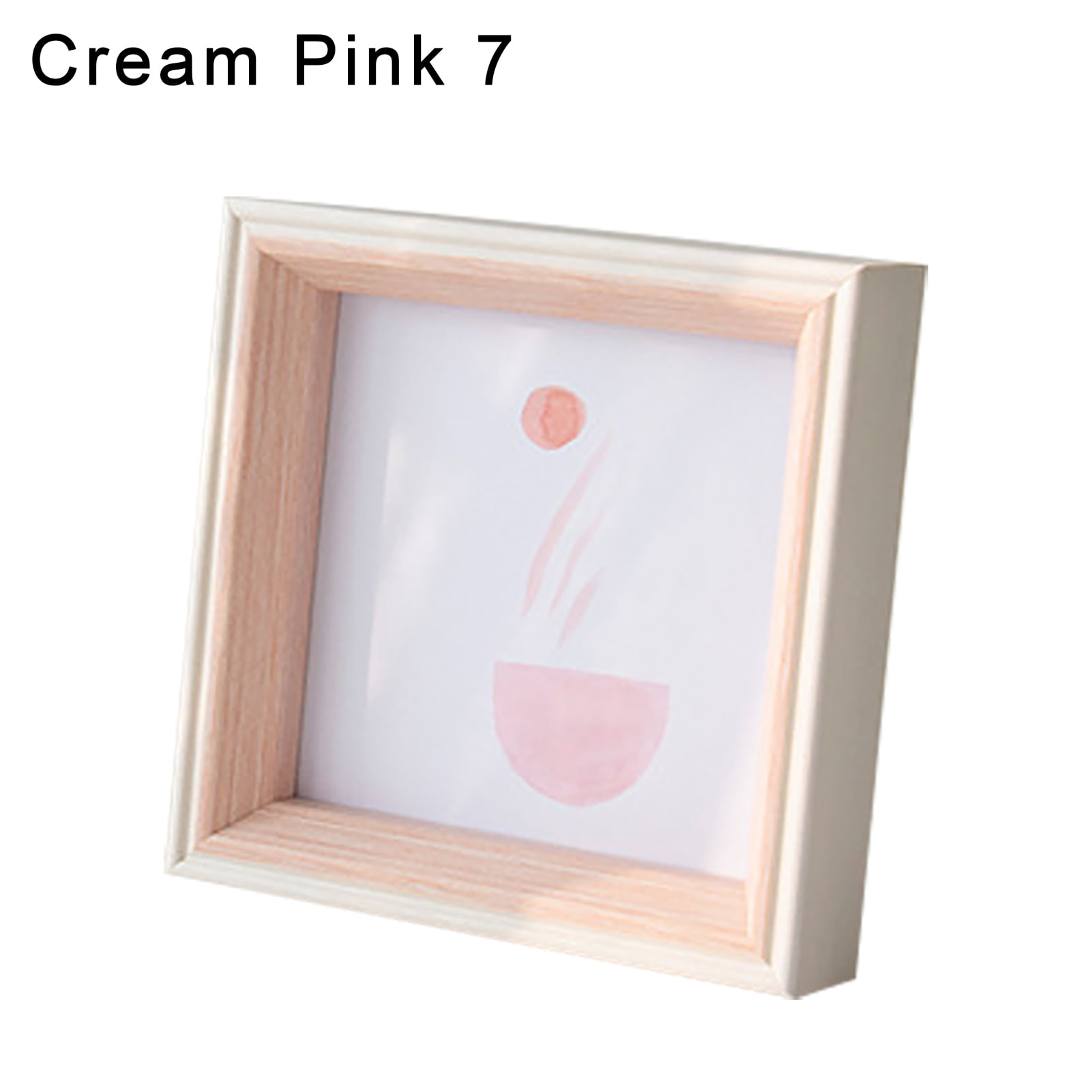 Balieda Square Picture Frames, Resin 7x7 Picture Frame Desktop Placed ...