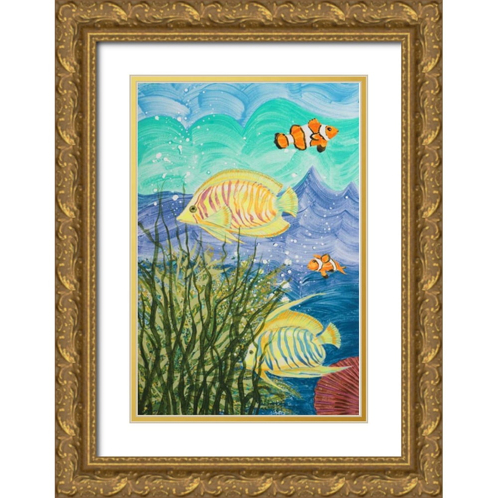 Baliko, Linda 11x14 Gold Ornate Wood Framed with Double Matting Museum ...