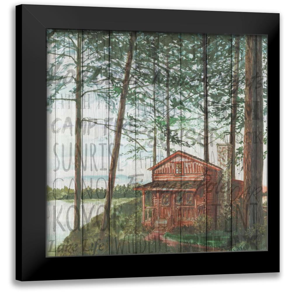 Baliko, Linda 12x12 Black Modern Framed Museum Art Print Titled - Into ...