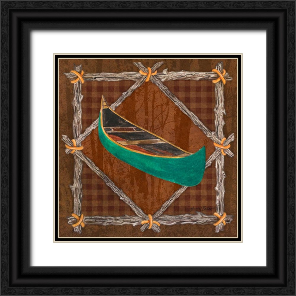 Baliko, Linda 12x12 Black Ornate Wood Framed with Double Matting Museum ...