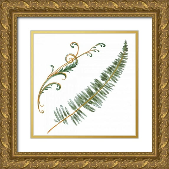 Baliko, Linda 12x12 Gold Ornate Wood Framed with Double Matting Museum ...