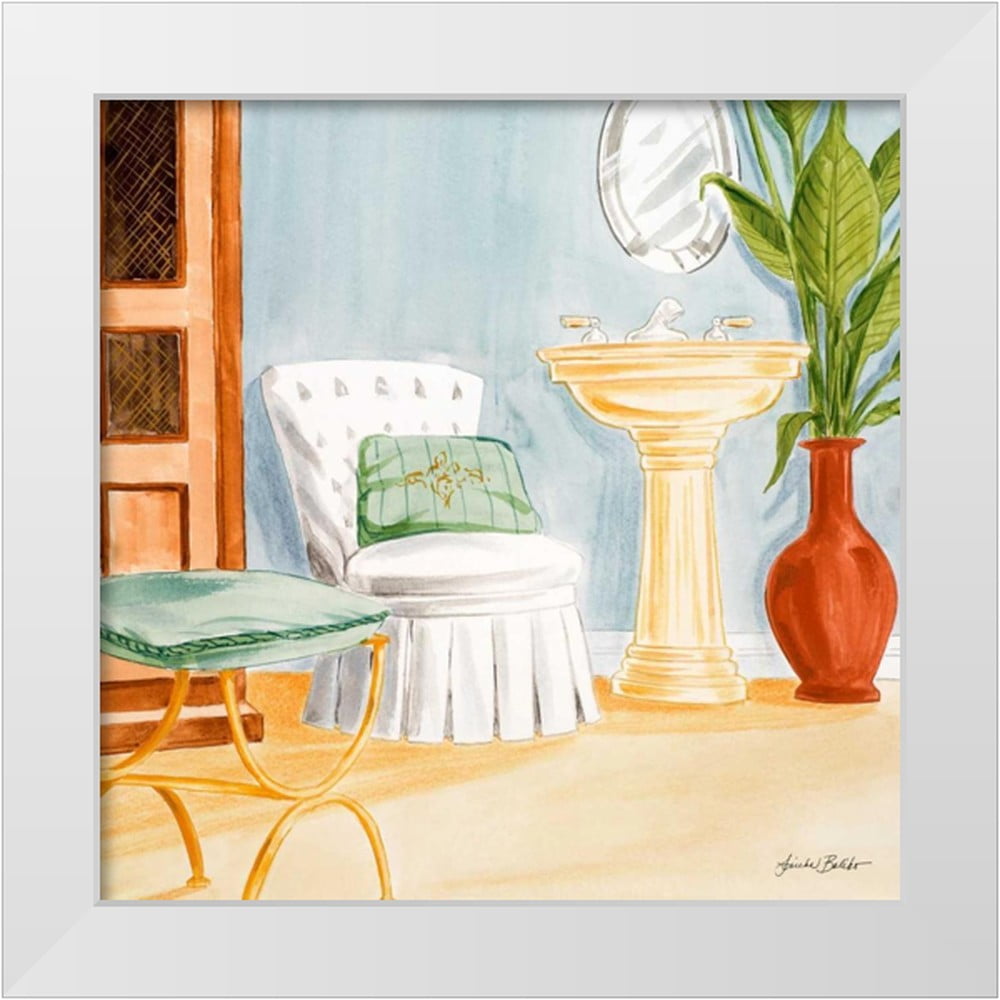 Baliko, Linda 12x12 White Modern Wood Framed Museum Art Print Titled ...