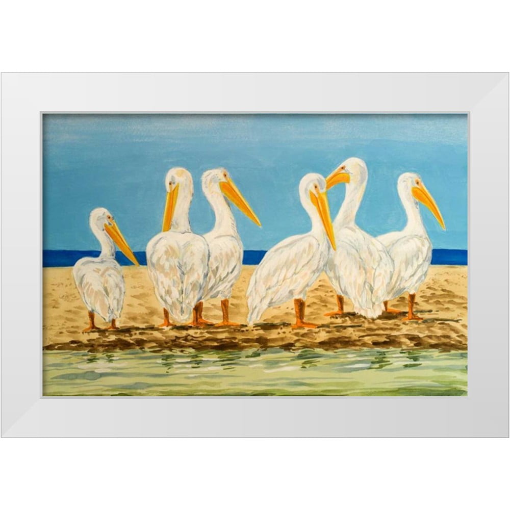 Baliko, Linda 14x11 White Modern Wood Framed Museum Art Print Titled ...