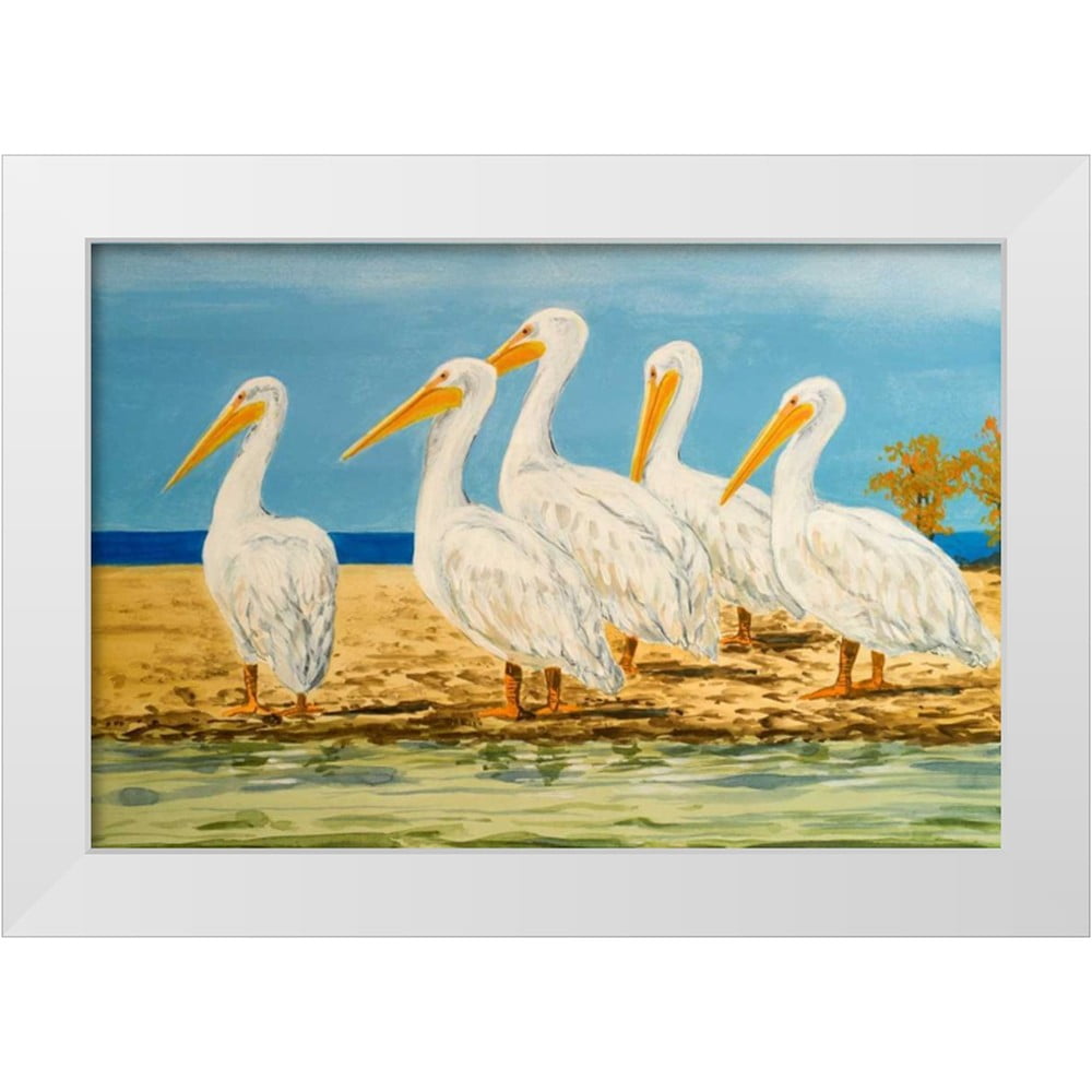 Baliko, Linda 14x11 White Modern Wood Framed Museum Art Print Titled ...