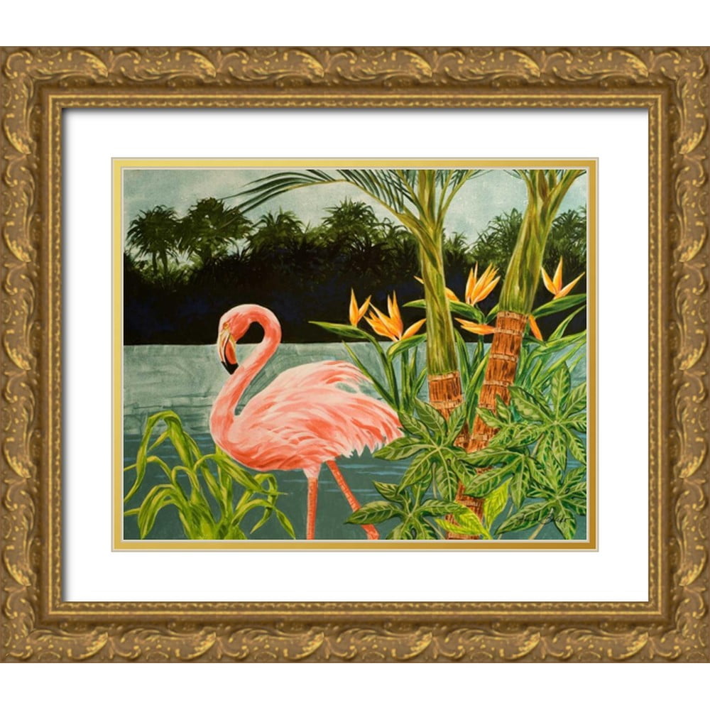 Baliko, Linda 14x12 Gold Ornate Wood Framed with Double Matting Museum ...