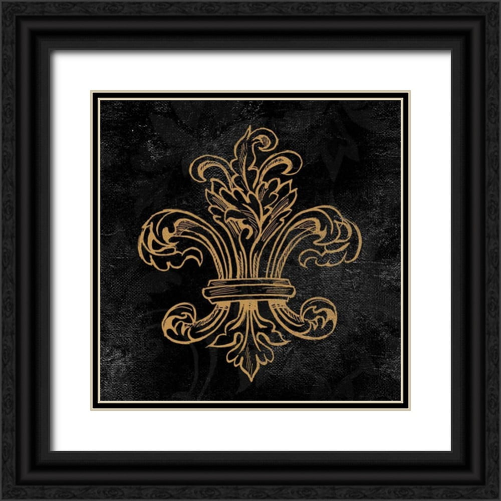 Baliko, Linda 15x15 Black Ornate Wood Framed with Double Matting Museum ...