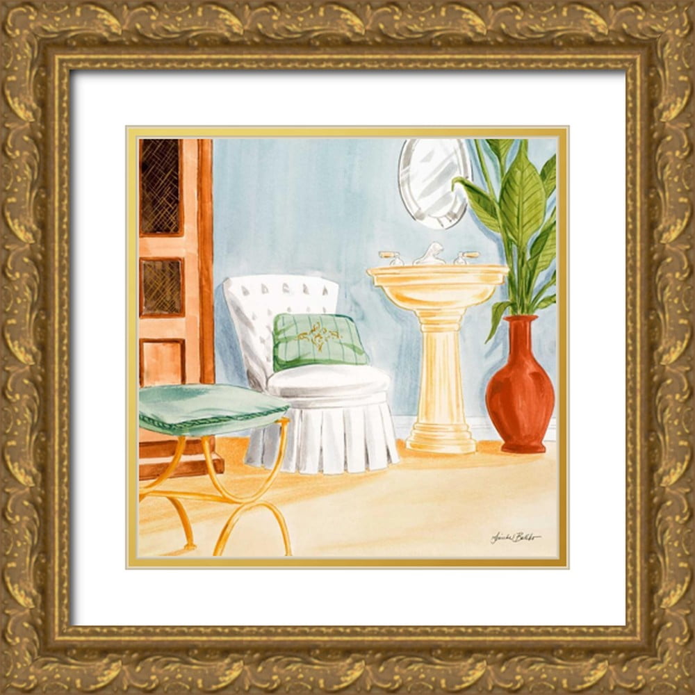 Baliko, Linda 15x15 Gold Ornate Wood Framed with Double Matting Museum ...