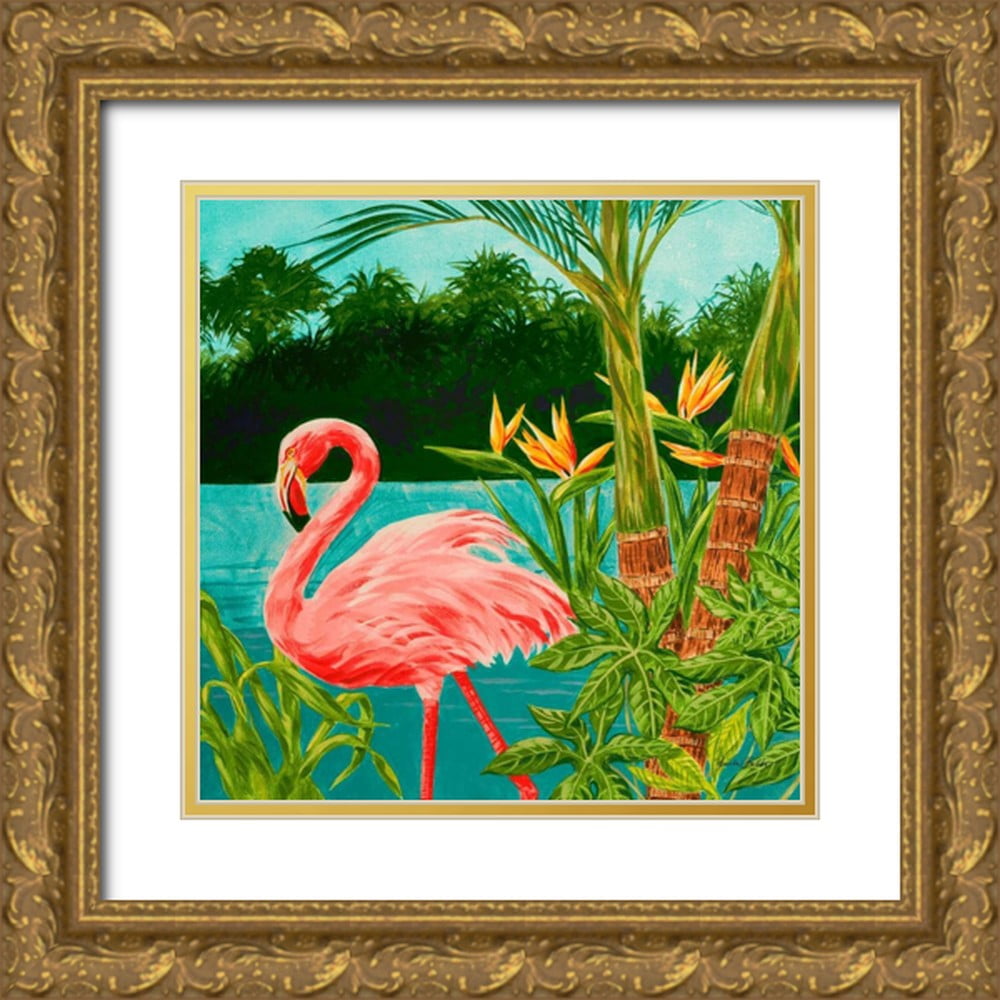 Baliko, Linda 15x15 Gold Ornate Wood Framed with Double Matting Museum ...