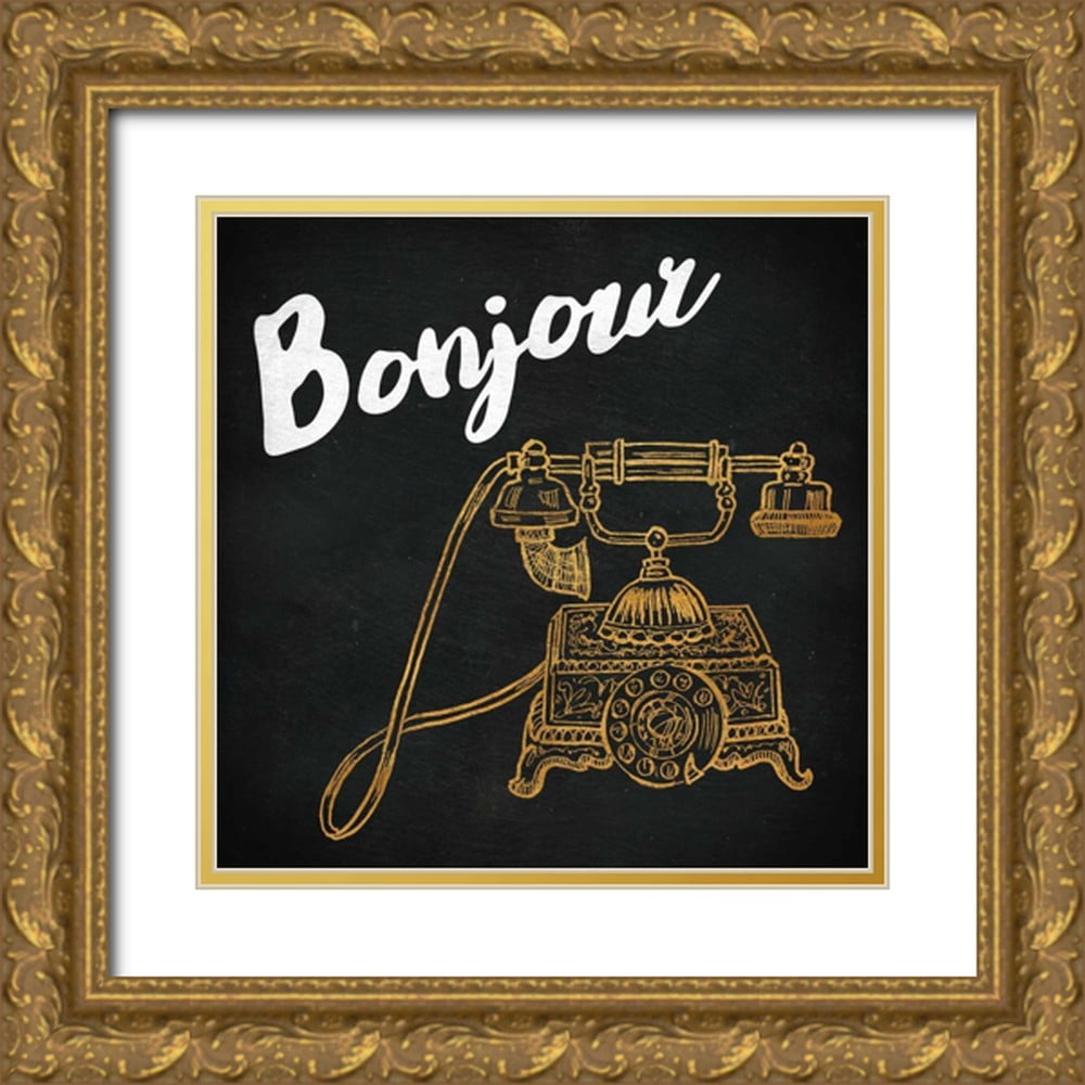 Baliko, Linda 15x15 Gold Ornate Wood Framed with Double Matting Museum ...