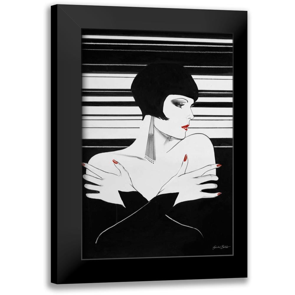 Baliko, Linda 17x24 Black Modern Framed Museum Art Print Titled ...