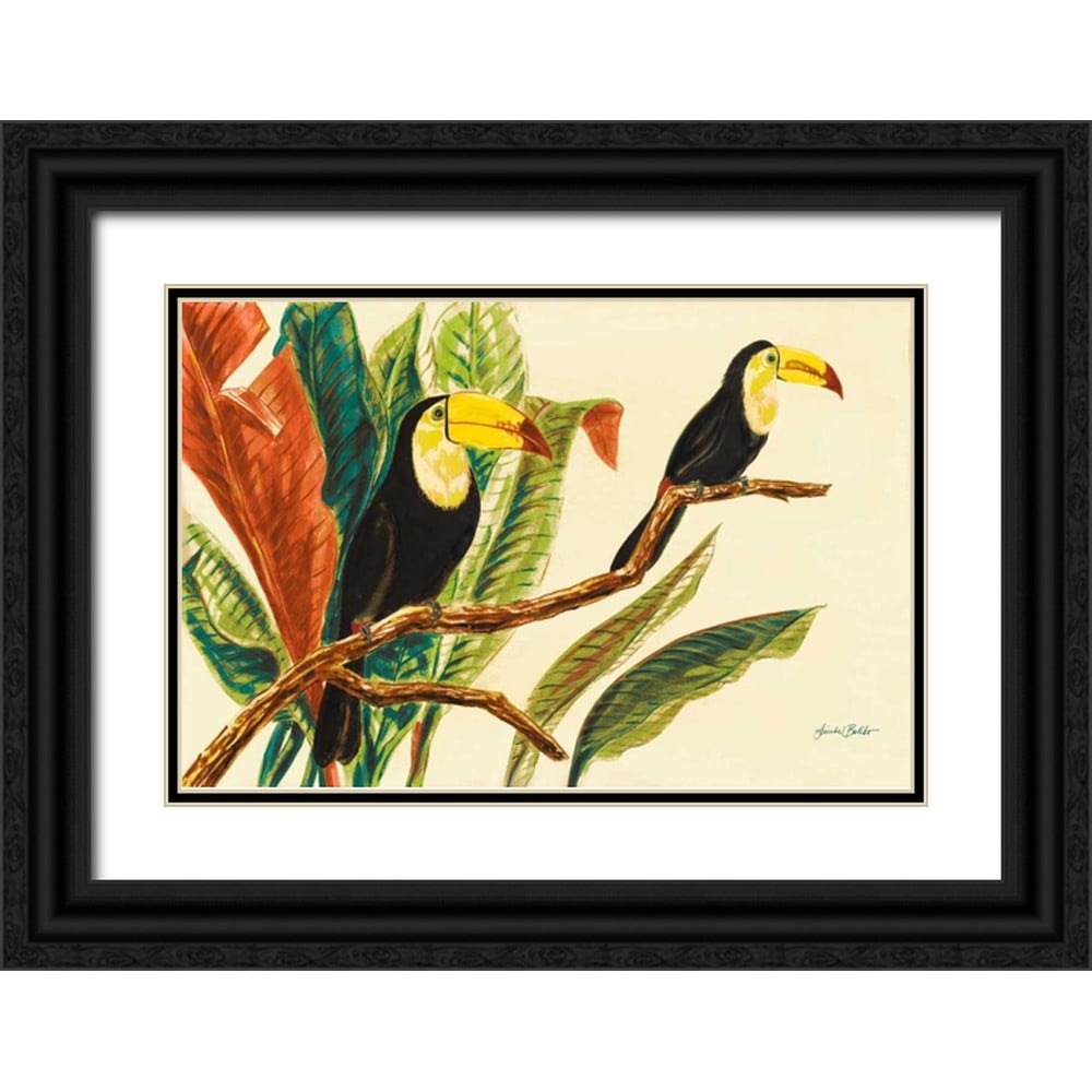 Baliko, Linda 18x13 Black Ornate Wood Framed with Double Matting Museum ...