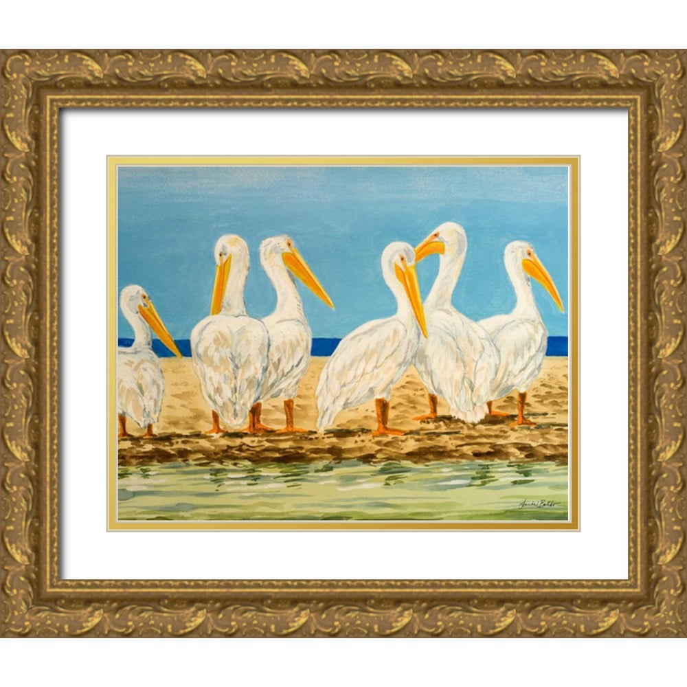 Baliko, Linda 18x15 Gold Ornate Wood Framed with Double Matting Museum ...