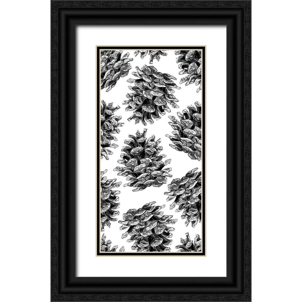 Baliko, Linda 18x32 Black Ornate Wood Framed with Double Matting Museum ...