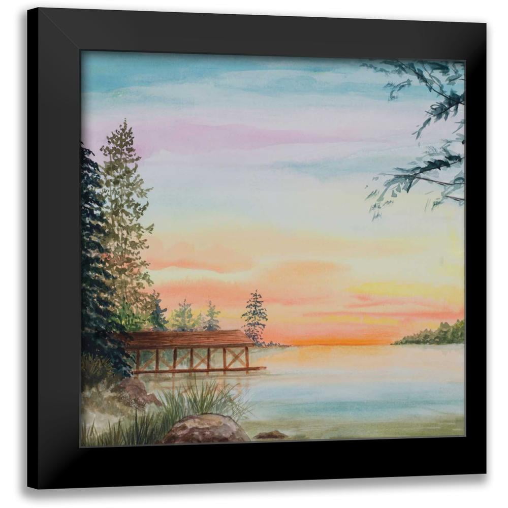 Baliko, Linda 20x20 Black Modern Framed Museum Art Print Titled - Into ...