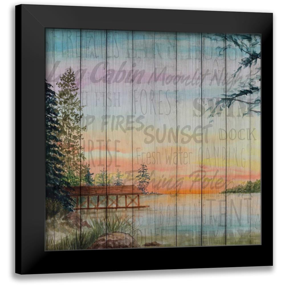 Baliko, Linda 20x20 Black Modern Framed Museum Art Print Titled - Into ...