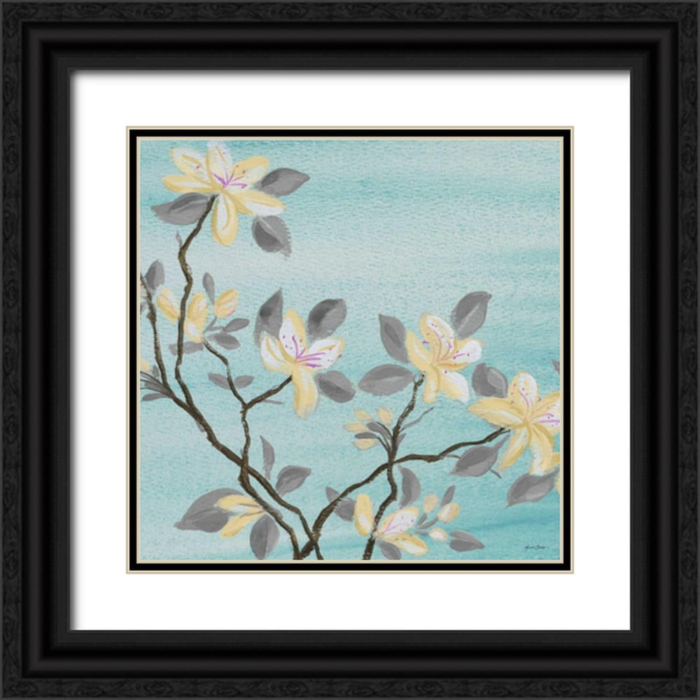 Baliko, Linda 20x20 Black Ornate Wood Framed with Double Matting Museum ...