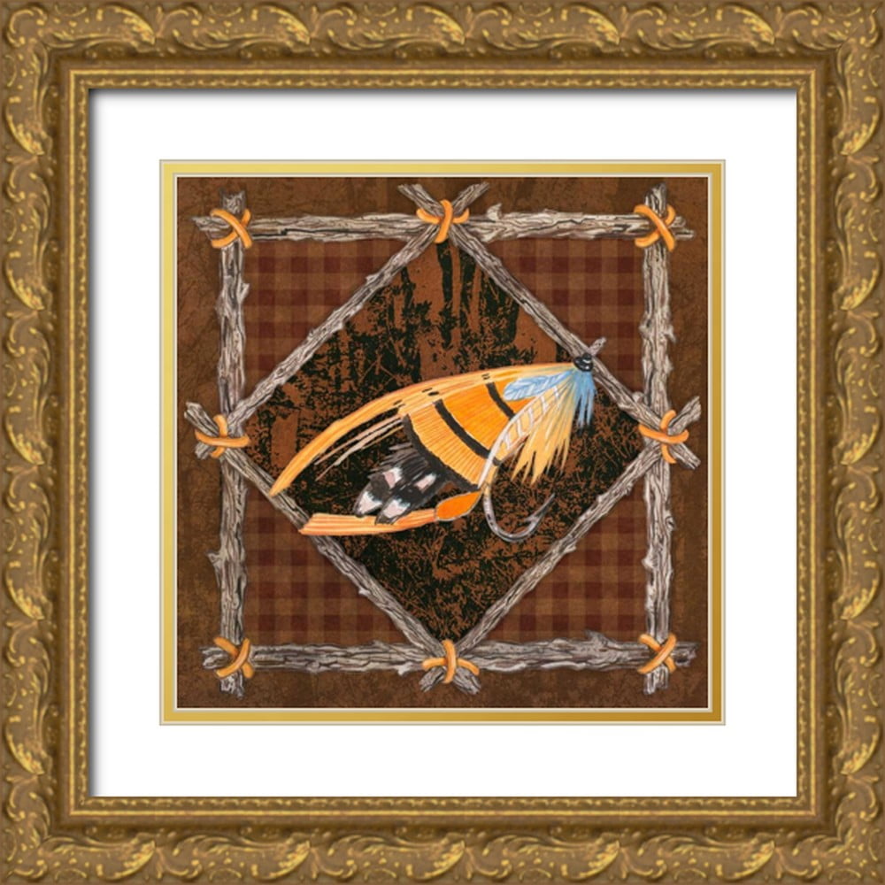 Baliko, Linda 20x20 Gold Ornate Wood Framed with Double Matting Museum ...
