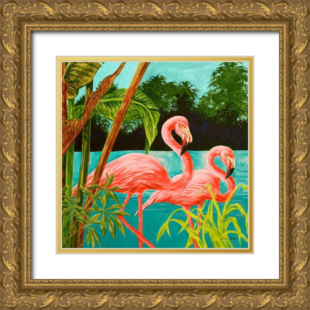 Baliko, Linda 20x20 Gold Ornate Wood Framed with Double Matting Museum ...