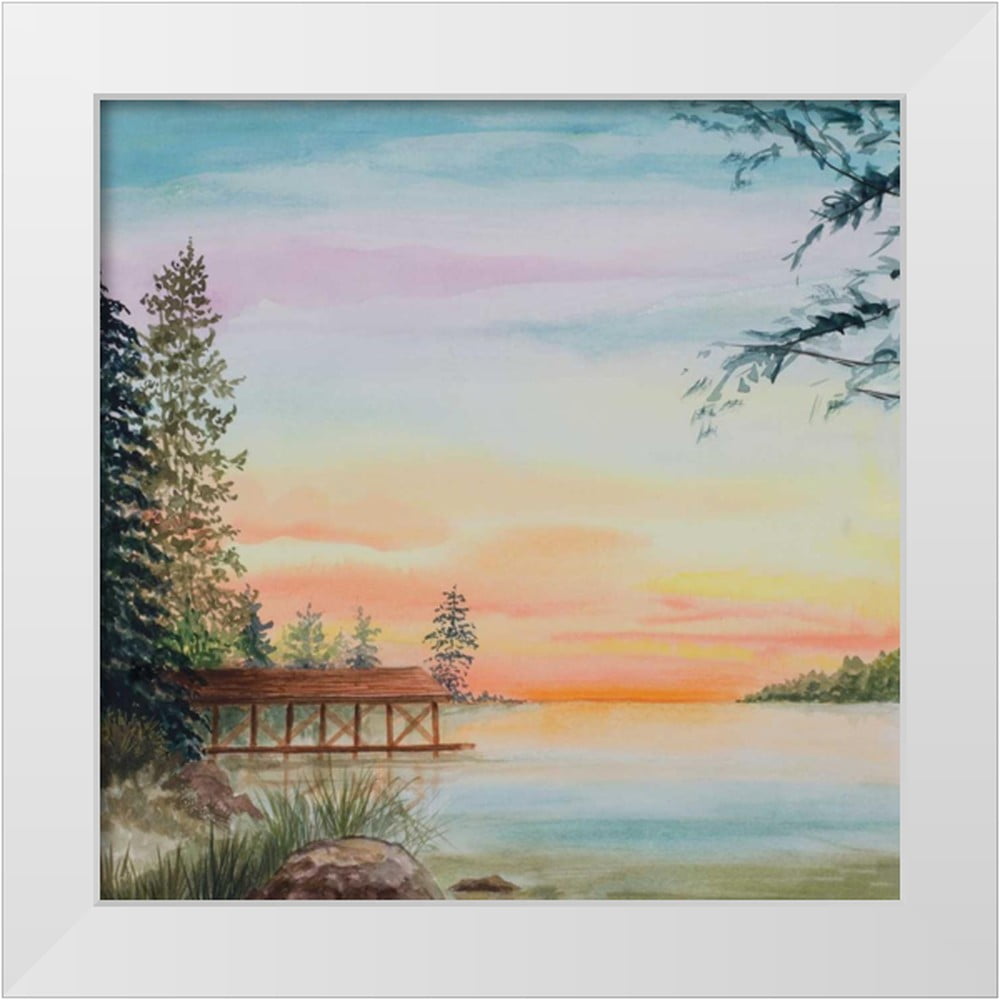 Baliko, Linda 20x20 White Modern Wood Framed Museum Art Print Titled ...