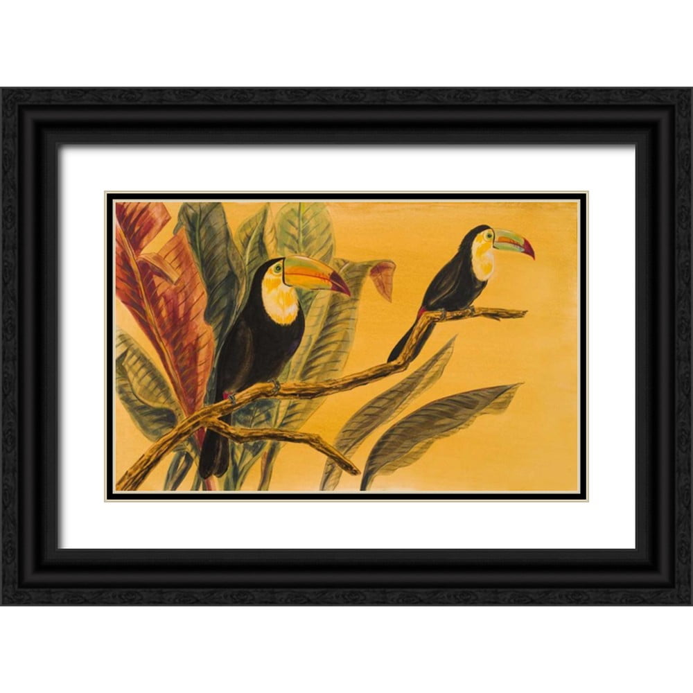 Baliko, Linda 24x17 Black Ornate Wood Framed with Double Matting Museum ...