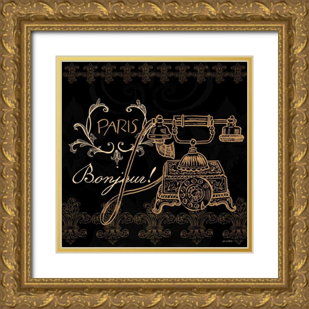 Baliko, Linda 26x26 Gold Ornate Wood Framed with Double Matting Museum ...