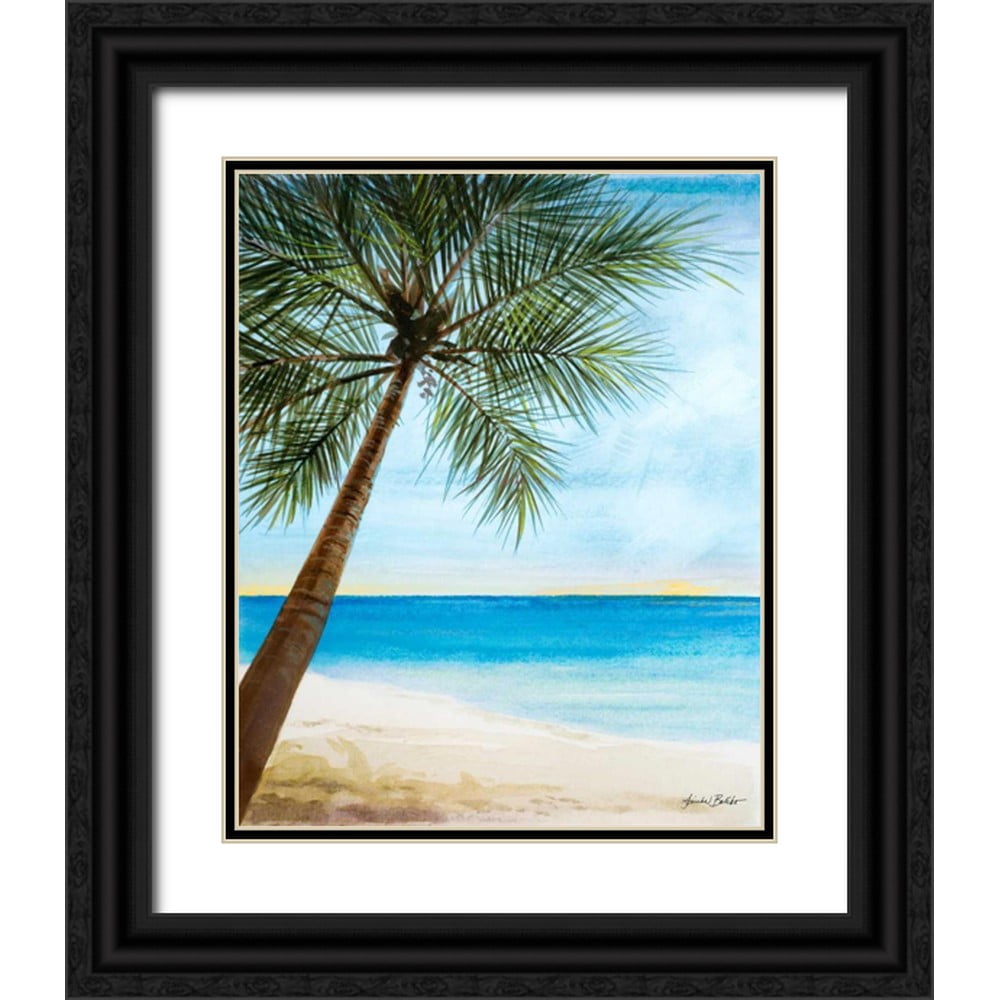 Baliko, Linda 26x32 Black Ornate Wood Framed with Double Matting Museum ...