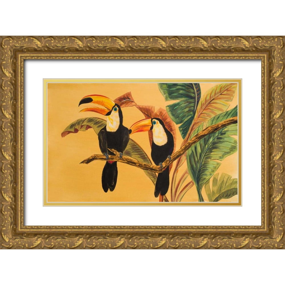 Baliko, Linda 32x22 Gold Ornate Wood Framed with Double Matting Museum ...