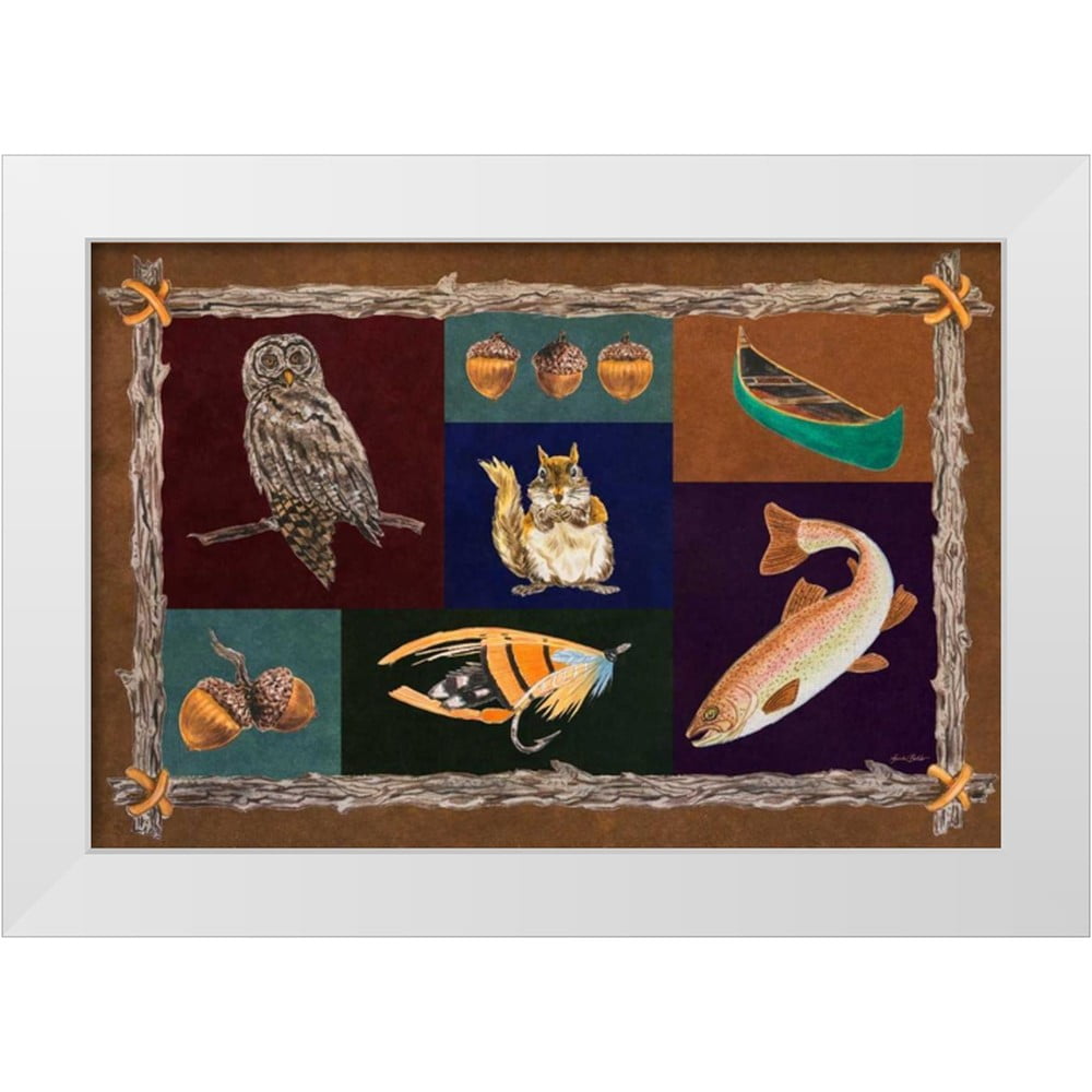 Baliko, Linda 32x23 White Modern Wood Framed Museum Art Print Titled ...