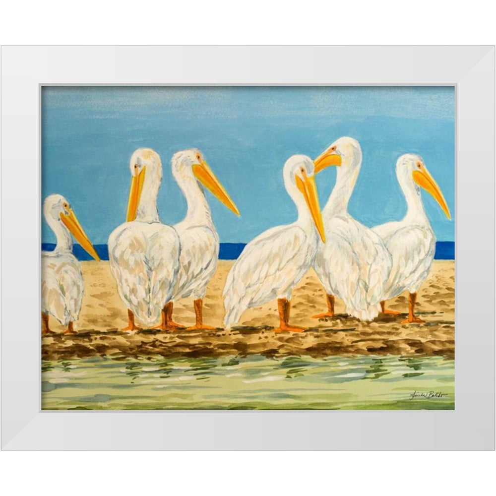 Baliko, Linda 32x26 White Modern Wood Framed Museum Art Print Titled ...