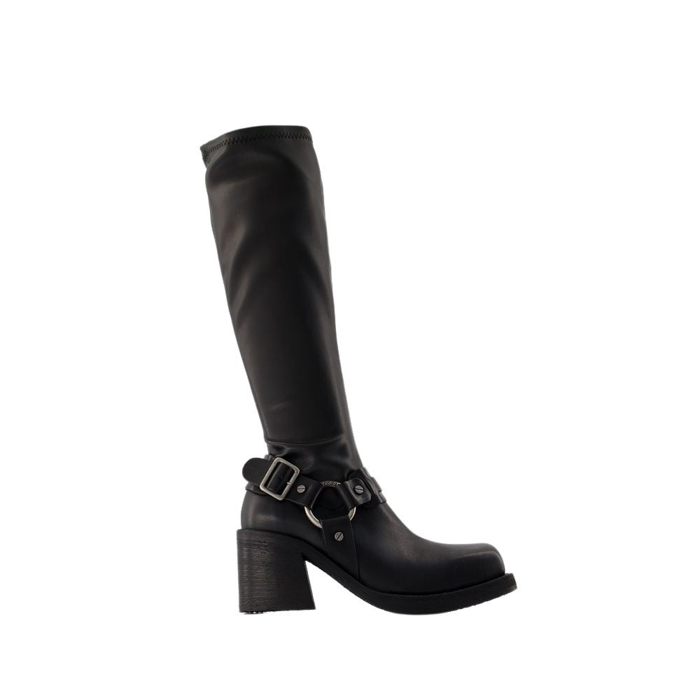Balius Tight Boots - Pvc - Black - Walmart.com