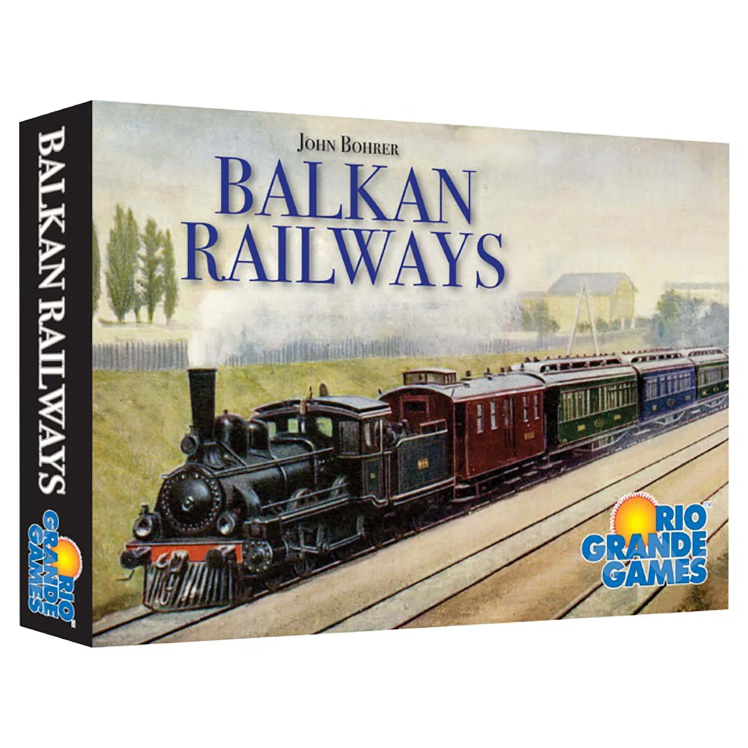 Balkan Railways - Rio DHF10 Grande Games, Train Board Game, Wealth ...