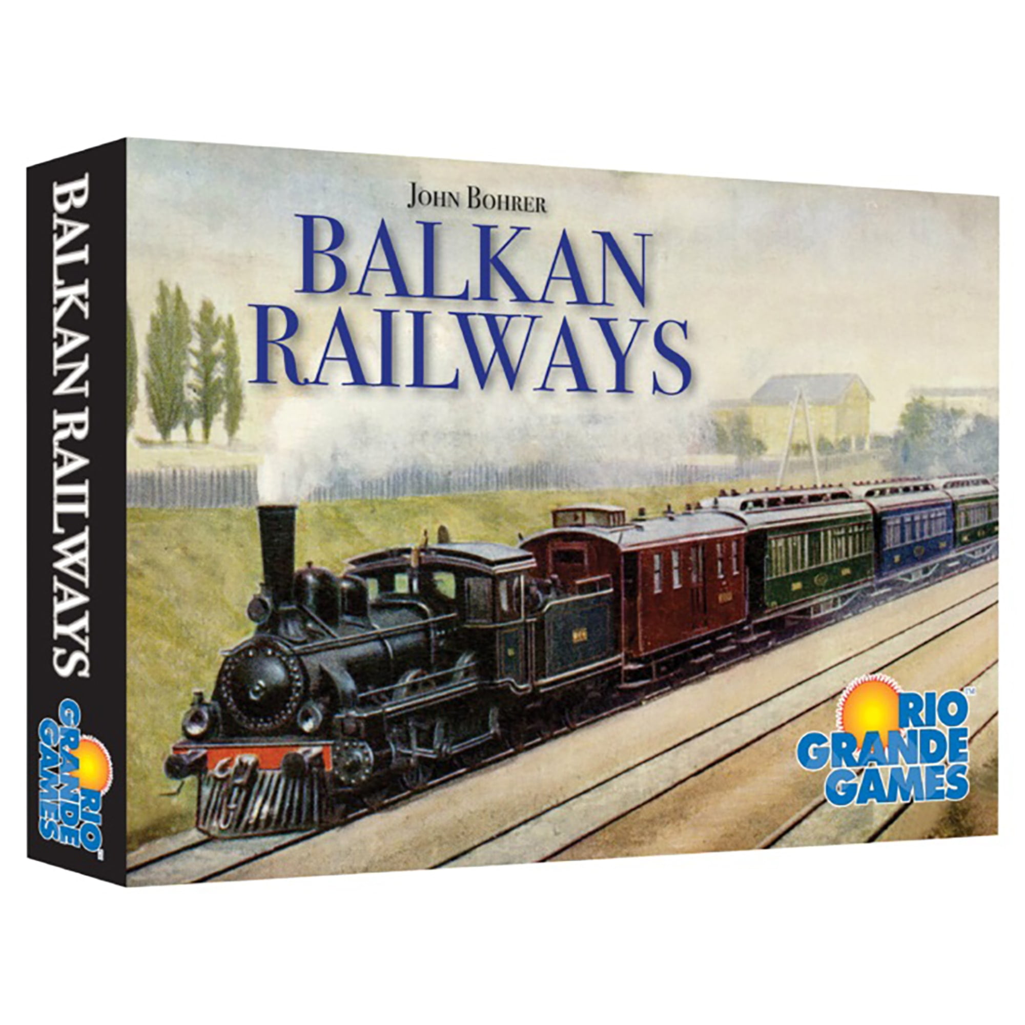 Balkan Railways - Rio Grande Games, Train Board Game, Wealth Building ...