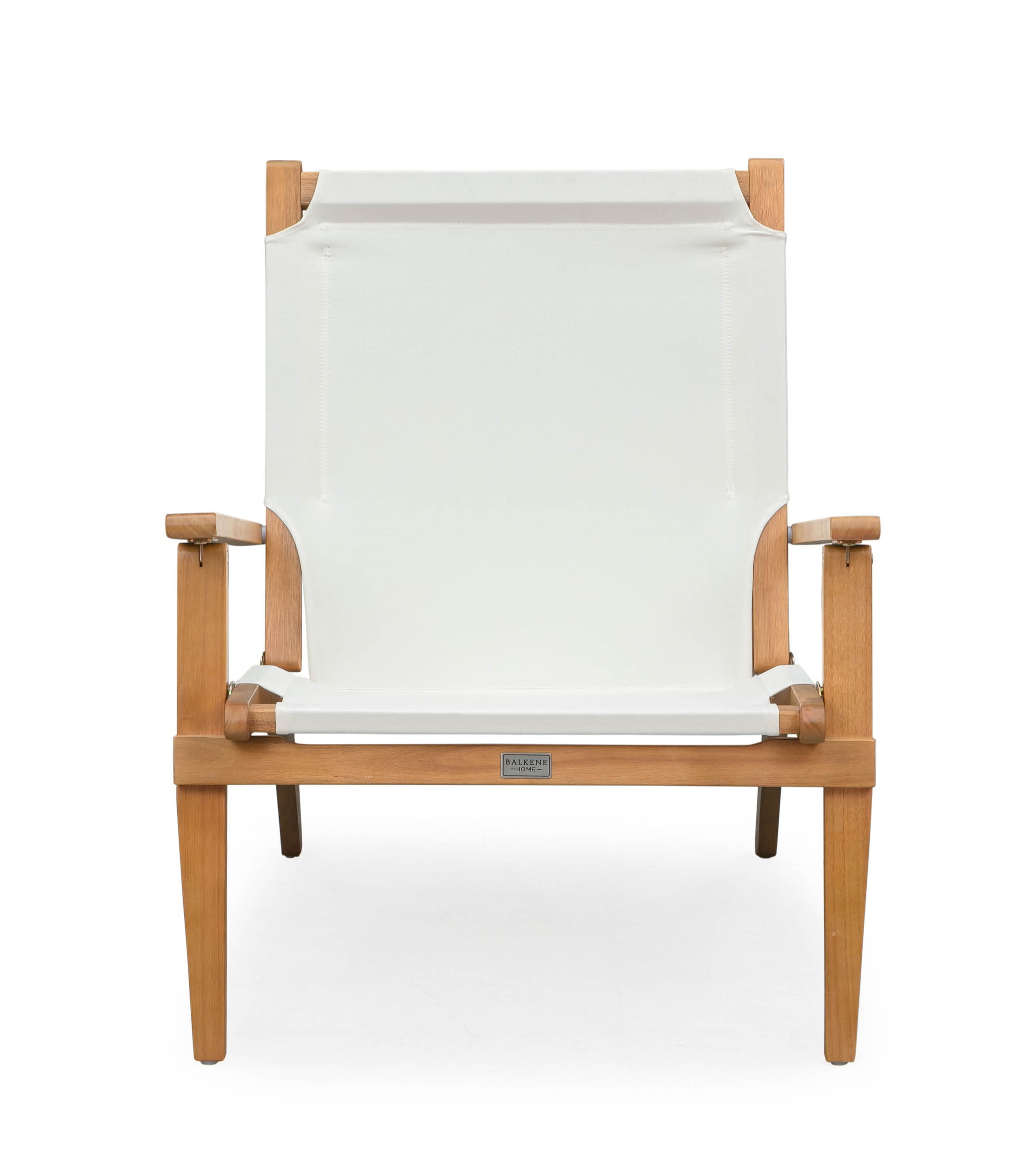 Balkene Home Folding Lounge Chair Portable Seating Solid Acacia Wood ...