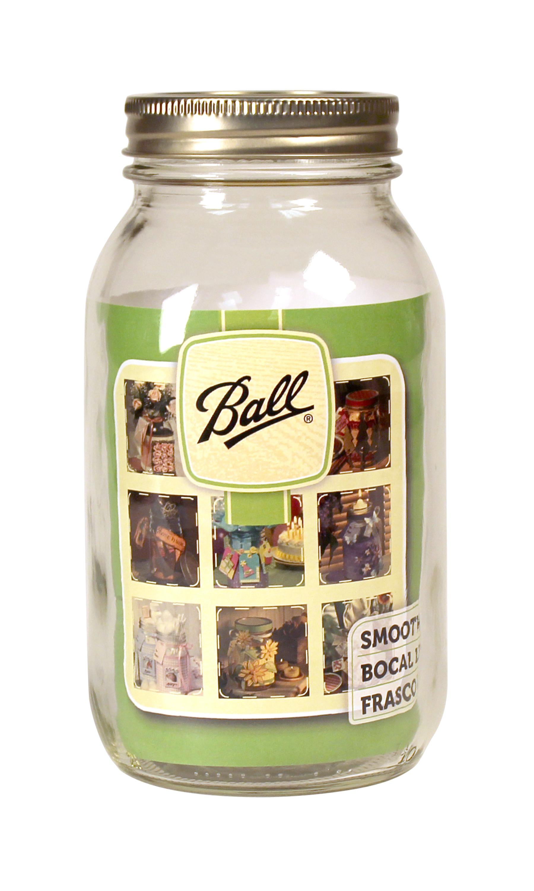 Ball 1 Quart Regular Mouth Glass Jar - Ideal for Canning - Walmart.com