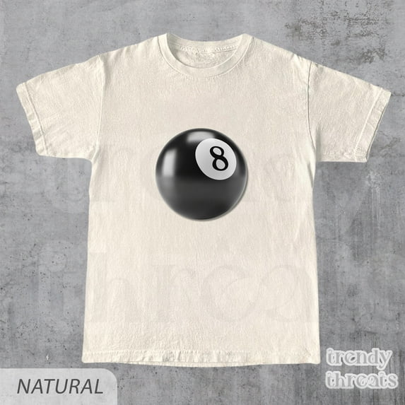Ball 90s Graphic T-Shirt Retro Pool Shirt Design Billard Y2k Tee ...