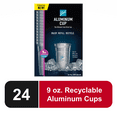 Ball Aluminum Cup, Disposable Recyclable Cold-Drink Cups, 9 oz. Cups ...