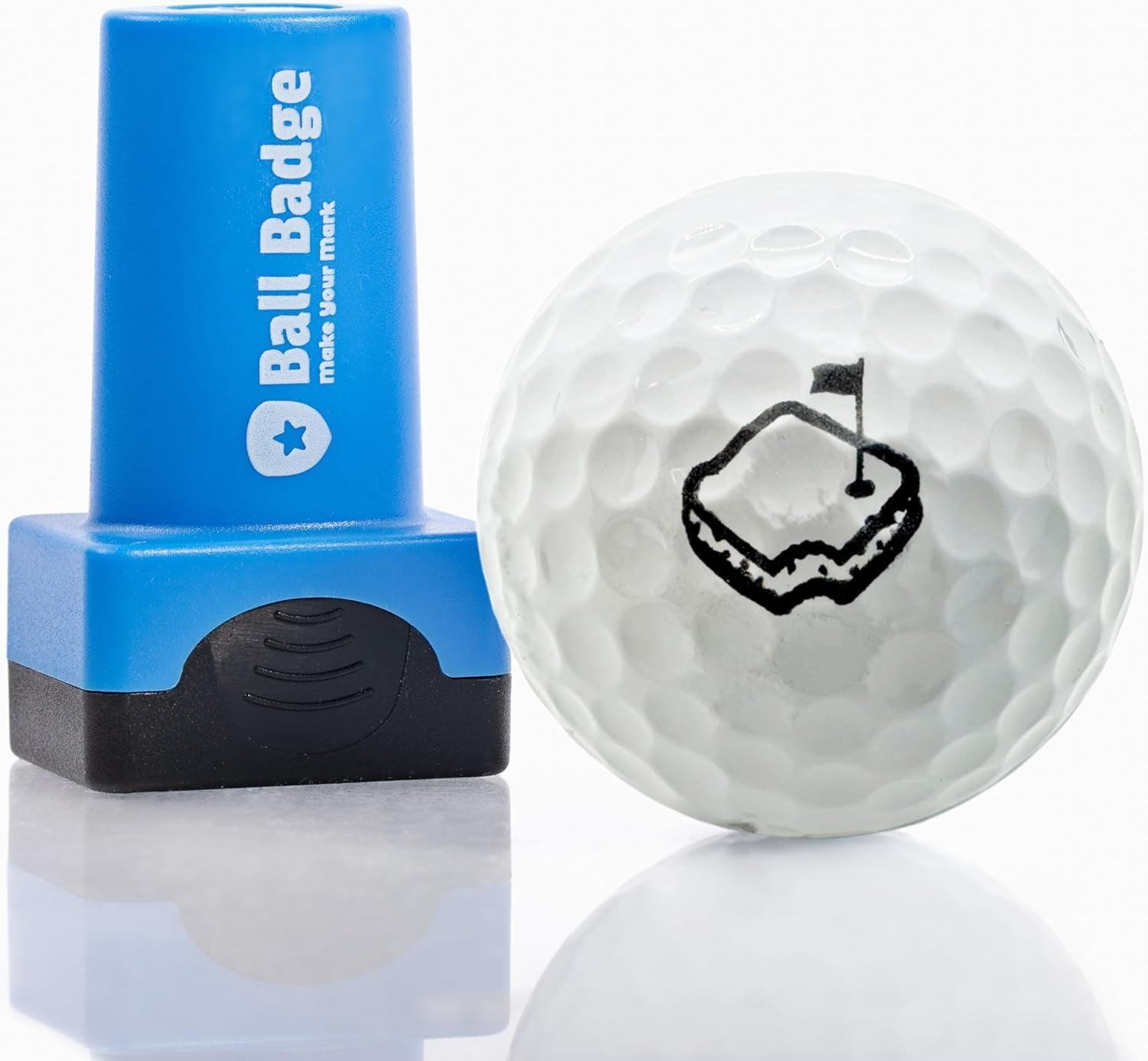 Ball Badge - Golf Ball Stamp, Self-Inking Golf Ball Stamper, Golf Ball ...